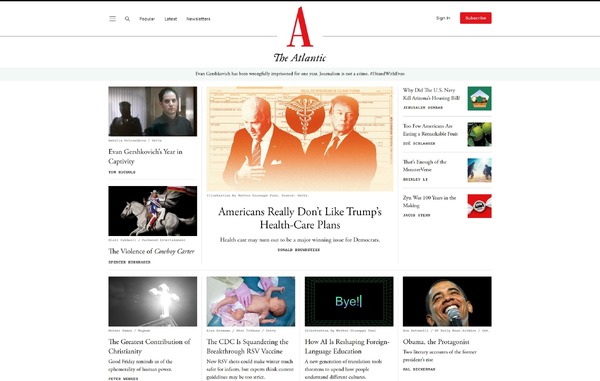 「The Atlantic」がサブスクリプションで100万人を突破、黒字化も達成 | Media Innovation / デジタルメディアの ...